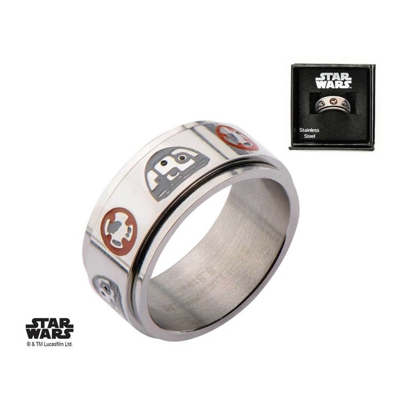 Star Wars | Jewelry | Star Wars Bb8 Fidget Spinner Ring Limited Edition ...